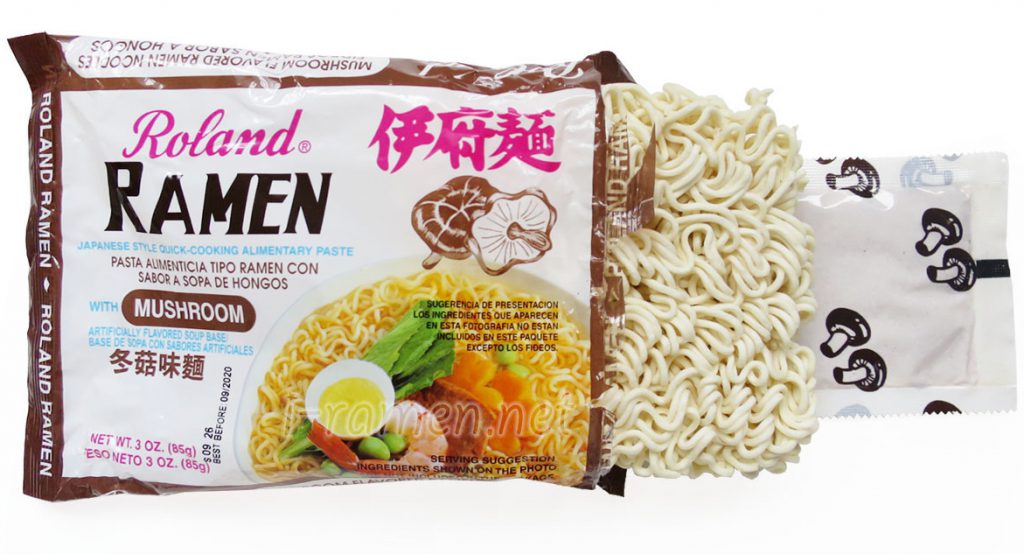 No.6800 Roland Ramen (USA) Mushroom | tontantin即席麺処