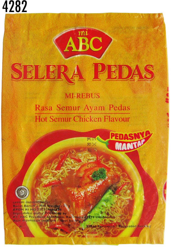 No.7582 mi ABC (Indonesia) Selera Pedas Rasa Semur Ayam Pedas ...