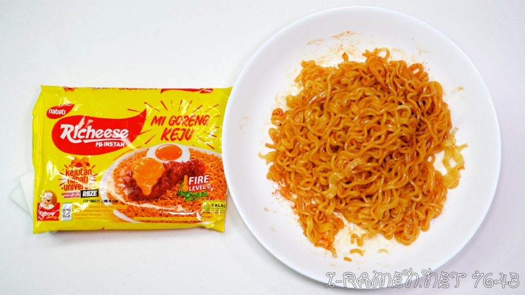 No.7643 Nabati (Indonesia) Richeese Mi Instan Goreng Keju | tontantin即席麺処