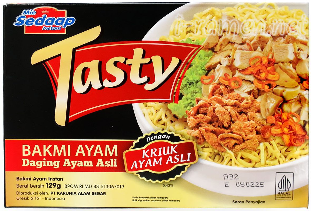 No.7641 Sedaap (Indonesia) Tasty Bakmi Ayam | tontantin即席麺処